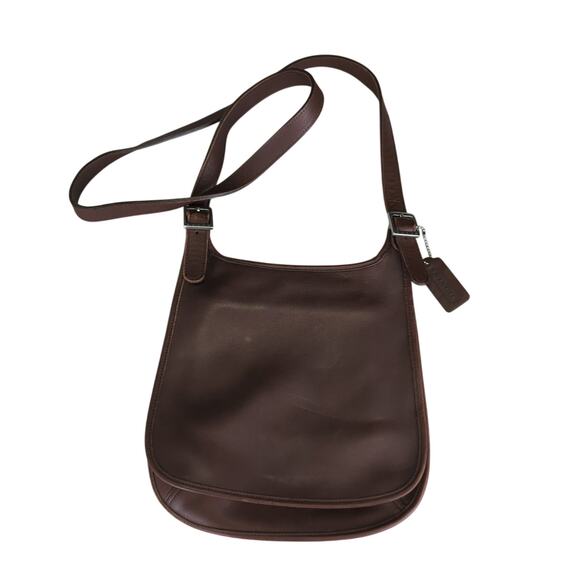 Coach | Bags | Vintage Coach 935 Slim Legacy Hippie Flap Saddle Bag ...
